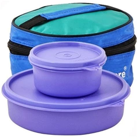Tupperware Classic 2 Containers Lunch Box