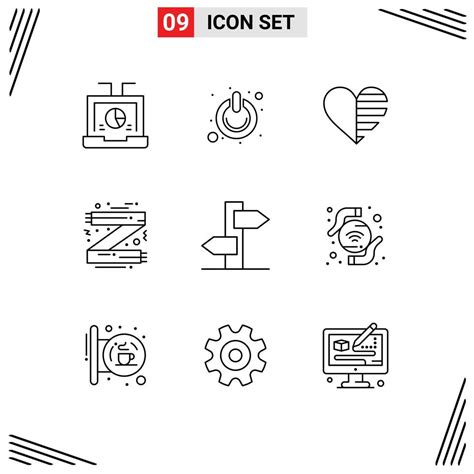 Outline Pack Of 9 Universal Symbols Of Clothes Accessories Power T Like Editable Vector