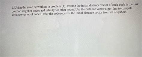 solved 1 using the dikstra s algorithm find the minimum
