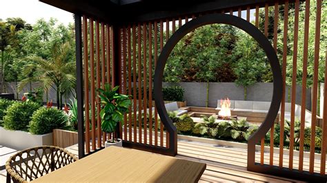 3d Model File Plus Lumion Scene Files Of A Garden Design 3d Model Animated Cgtrader