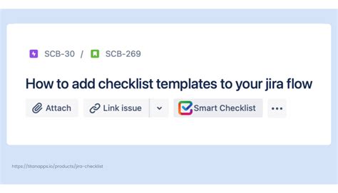 How To Automatically Add Checklists To Your Jira Titanapps Blog
