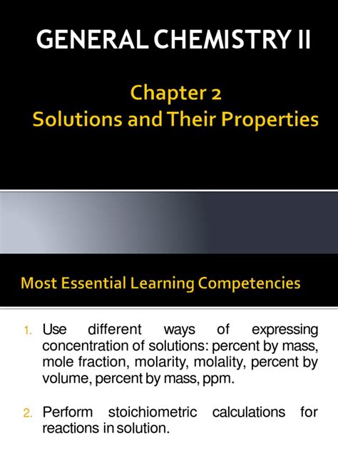 Week 2b Solution Stoichiometry Pdf Stoichiometry Chemical Elements