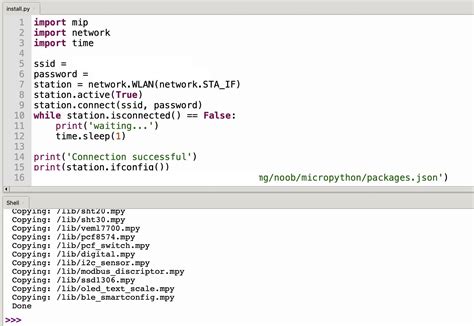 ติดตั้ง Package Lib สำหรับ Micropython Sittipong Jansorn Facebook