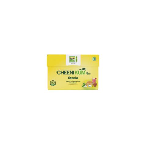 Cheeni Kum 0 Cal Stevia 50 Sachet Box Stevia In India
