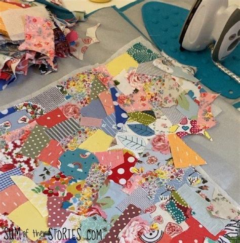 How To Make Beautiful Useable Cloth From Tiny Fabric Scraps — Sum Of