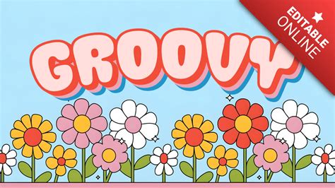 groovy text effect font generator