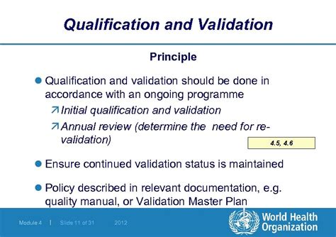 Basic Principles Of Gmp Qualification And Validation Section