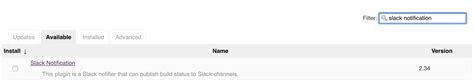 Slack Notification Jenkins Plugin