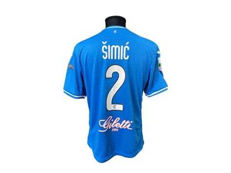 Šimićs Empoli Issued Shirt 201718 Charitystars