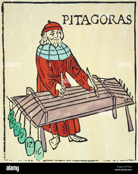 Pythagoras Music 1492 Npythagoras Discovery Of The Dependence Of The Musical Intervals On