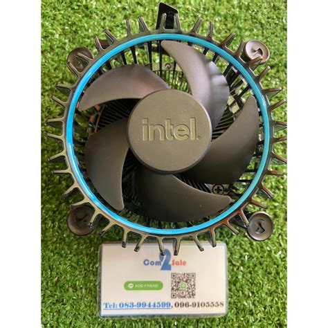 พัดลมซีพียู Intel Lga1700 Cpu Cooler 12th Intel Original Radiator Copper Bottom Cpu Fan ของใหม่