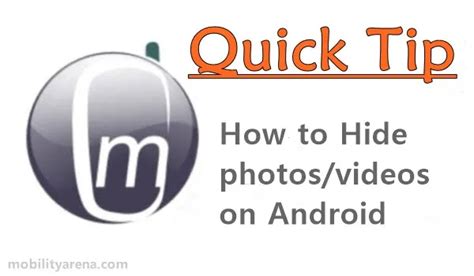 How To Hide Photos Images Video Apps And Folders On Android Phones US MobilityArena