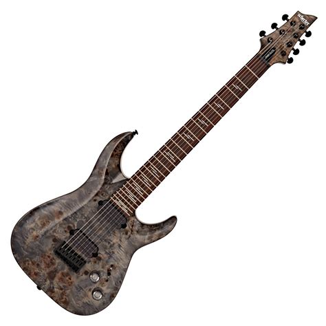 Schecter Omen Elite-7, Charcoal at Gear4music