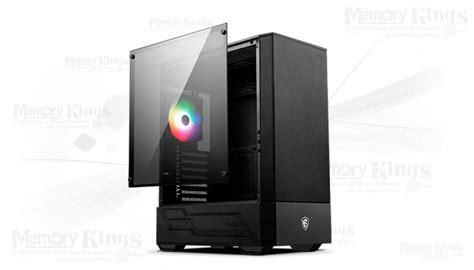 Case Mid Tower Msi Mag Forge R Black Memory Kings Lo Mejor En Equipos De Computo Y Accesorios