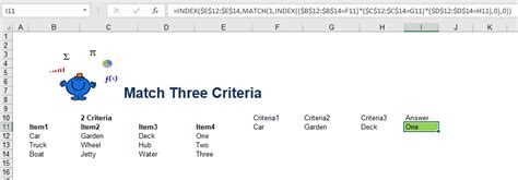 Match Multiple Text Criteria With Formula — Excel Dashboards Vba