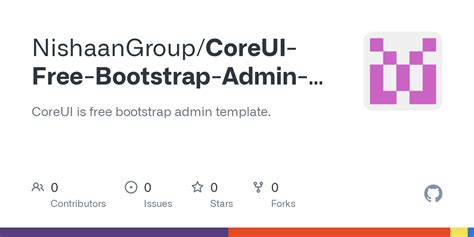 Github Nishaangroupcoreui Free Bootstrap Admin Template Coreui Is Free Bootstrap Admin Template