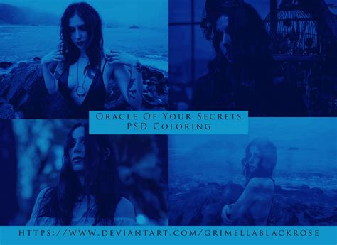 Oracle Of Your Secrets Psd Coloring By Grimellablackrose On Deviantart