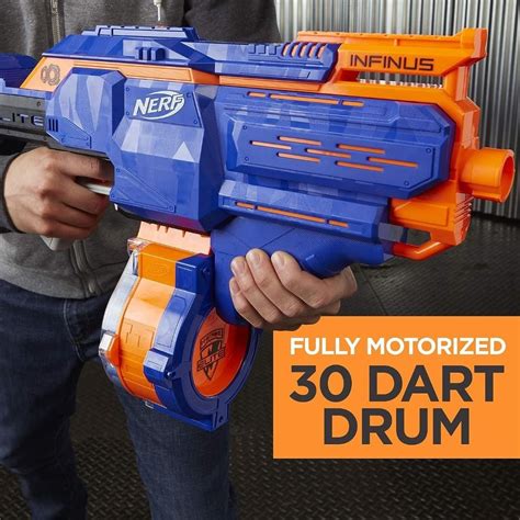 Nerf Infinus Nerf N Strike Elite Toy Motorized Blaster Hobbies And Toys Toys And Games On Carousell