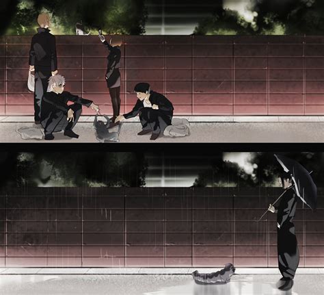 Gojou Satoru Nanami Kento Getou Suguru Ieiri Shoko And Haibara Yu