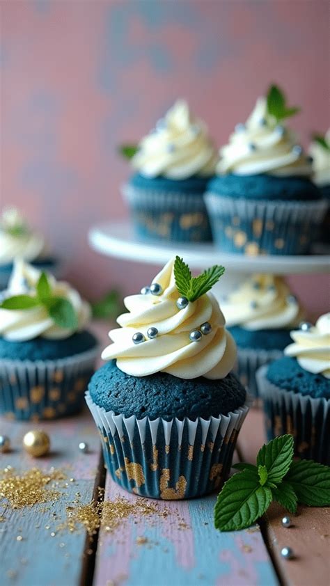 Blue Decorated Cupcakes Artofit