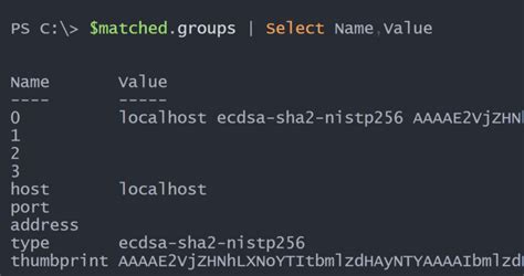 Parsing Ssh Known Hosts With PowerShell And Regular Expressions The Lonely Administrator