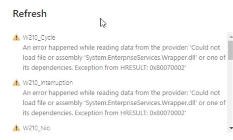 oracle data source refresh error microsoft fabric community