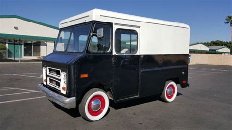 Super Rare 1972 Aluminum Body Chevy P10 Step Van Shorty Stepvan For Sale