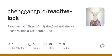 github chenggangpro reactive lock reactive lock based on springboot