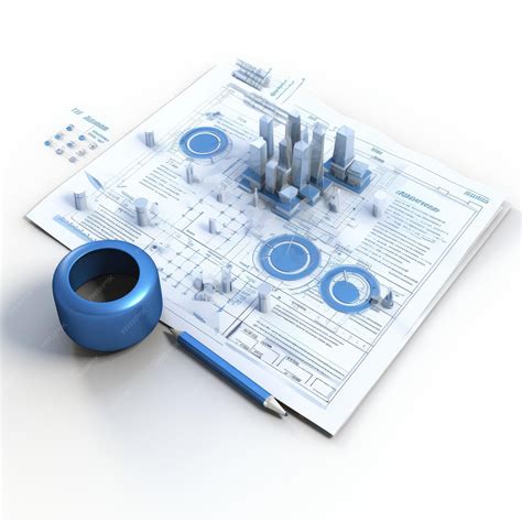 Premium Photo Binary Blue A Comprehensive Project Plan For Designing And Executing With A