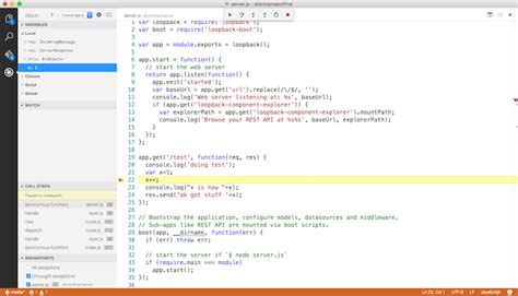 A Quick Look At Debugging Node Js With StrongLoop And Visual Studio Code
