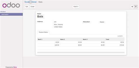 Github Balramanodoo9 One2many Relationship Module