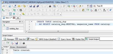 How To Create An Oracle Database Sequence Explained With Examples