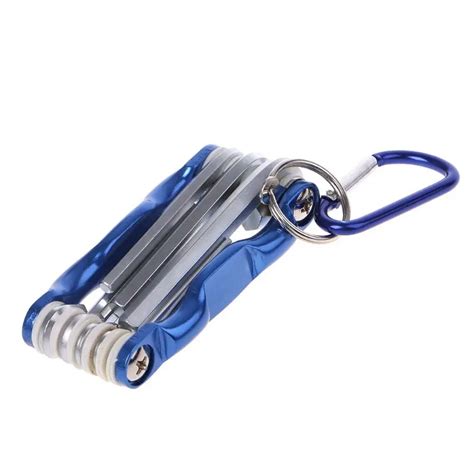 고품질 휴대용 접이식 키 육각 렌치 세트 8 개 메트릭 시스템 내부 육각 스패너 알렌 렌치 나사 수리 도구비틀다 Aliexpress