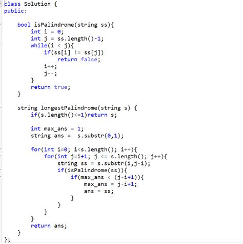 Day 1 Of Leetcode Problemlongest Palindromic Substring By