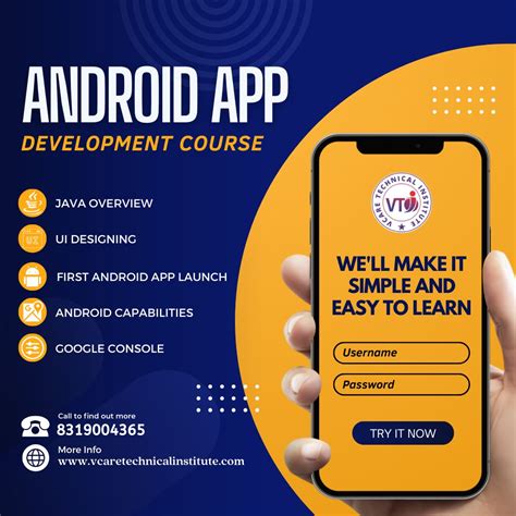 Vcare Technical Institute On Linkedin Android Androiddeveloper App Appdevelopment