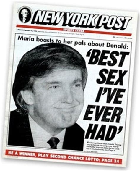 Trump Was ‘the Best Sex Ive Ever Had — Marla Maples Huffpost