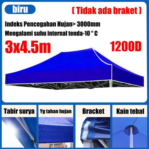 Jual Perlindungan Uvterpal Tenda Atap Tenda Lipat Atap Tenda Jualan Tenda Lipat Kain