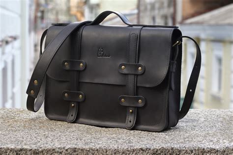 Купить кожаный портфель Folio Black | Цена на кожаный портфель — Babak