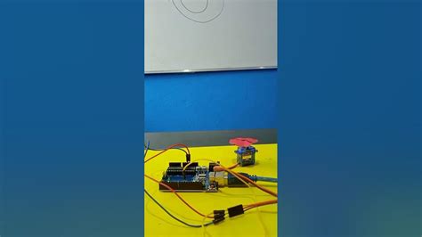 Arduino Uno Servo Motor Control Shortsvideo Experiment Sensor Class Youtube