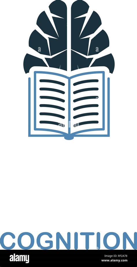 Cognition Icon In Two Colors Design Premium Style Design From Artificial Intelligence