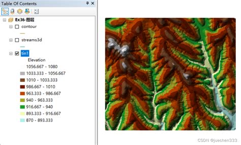 Arcgis基础实验操作100例 实验36创建特征线约束tinarcgis创建tin如何限制边界 Csdn博客