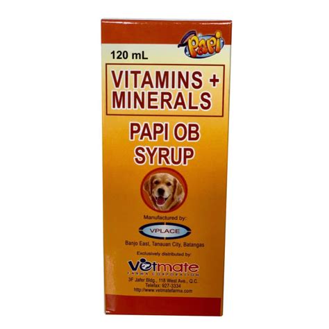 Papi Ob 120ml Vitamins Syrup Lazada Ph