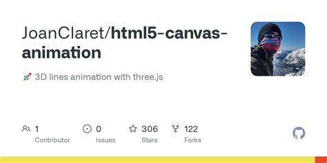 GitHub JoanClaret Html Canvas Animation Rocket D Lines Animation With Three Js