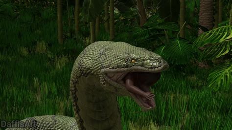 Giant Snake Vore Daffisart ThisVid Com
