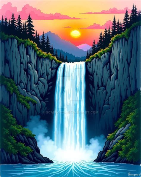 Waterfall Marker 2 By Scafloc29 On Deviantart