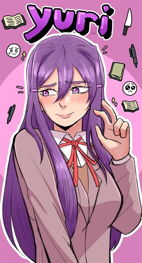 Yuri Doki Doki Literature Club Natsuki Doki Doki Literature Club