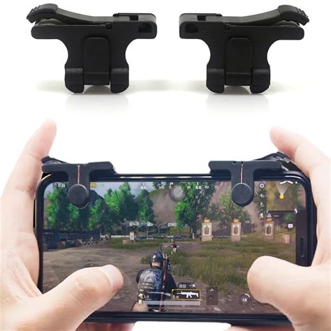 For Mobile Phone Game Shooter Controller Trigger Fire Button For Smart