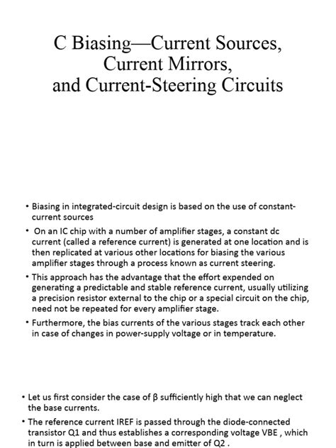 Current Mirror Pdf