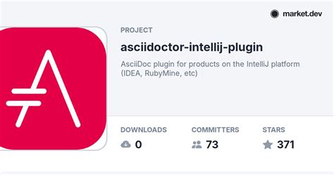 asciidoctor intellij plugin ecosystem directory market dev