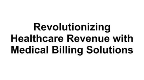 Maximizing Revenue With Urology Billing Optimization Pdf